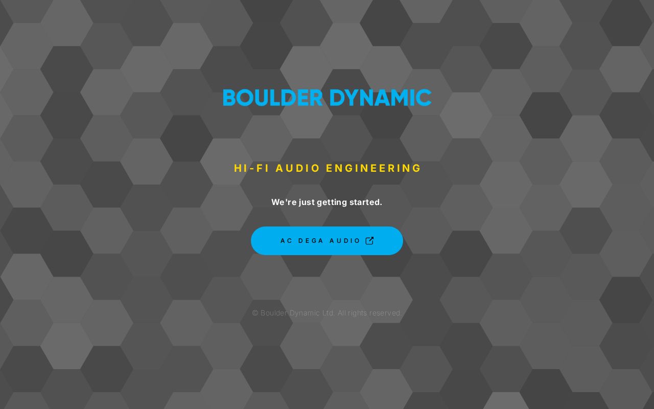 Boulder Dynamic